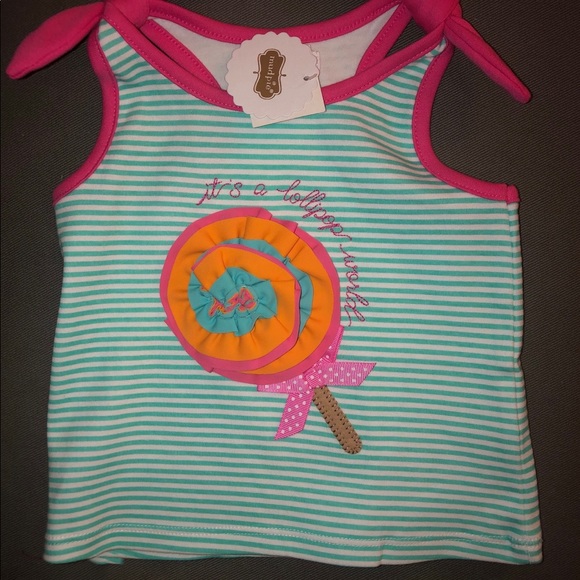 Mud Pie | Shirts & Tops | Flash Sale Nwt Mud Pie Lollipop Tank | Poshmark